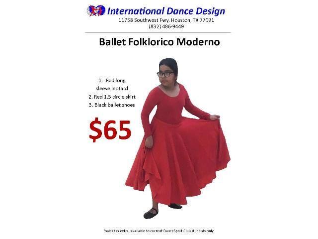 Beginner Child Folklorico Moderno (Tuesday 7pm) in Houston-DanceSport Club